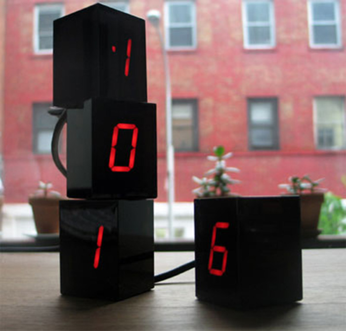 Open Edition LED Clock - Gadizmo.com