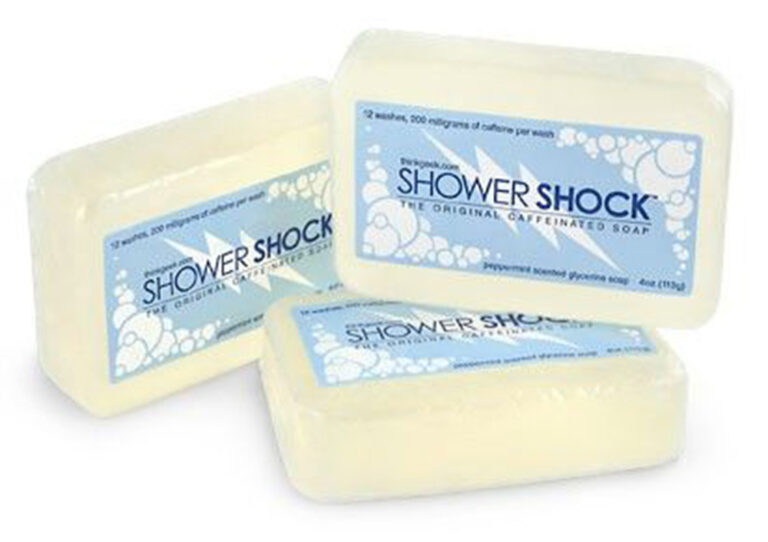 Shower Shock Caffeinated Soap - Gadizmo.com