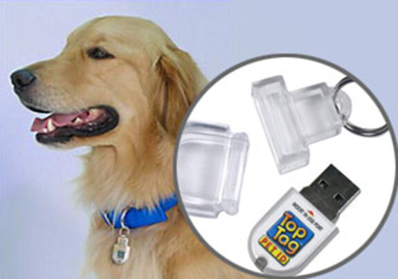 Top Tag Pet ID Tag – USB Serves Fido - Gadizmo.com