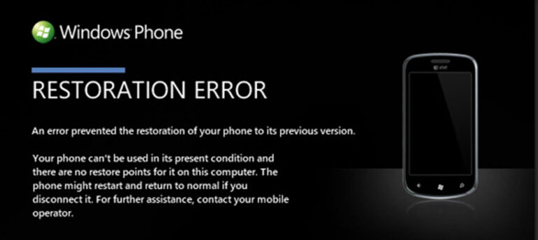 FAIL: Microsoft Windows Phone Update to Help Update Bricks and Breaks ...