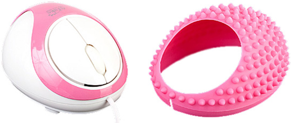 USB Mouse with Built-in “Hand” Massager - Gadizmo.com