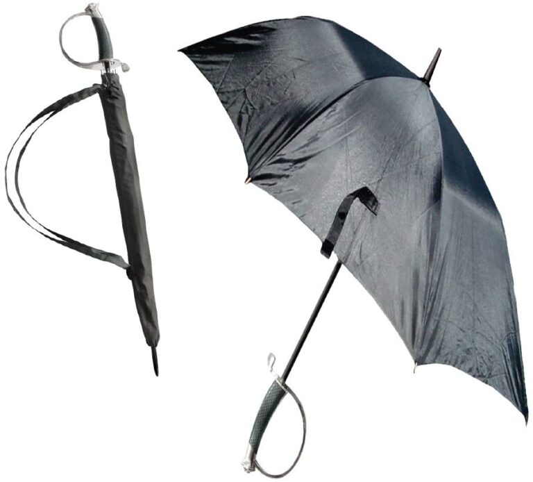 On Guard, Rain! The Sabre Umbrella is Here - Gadizmo.com