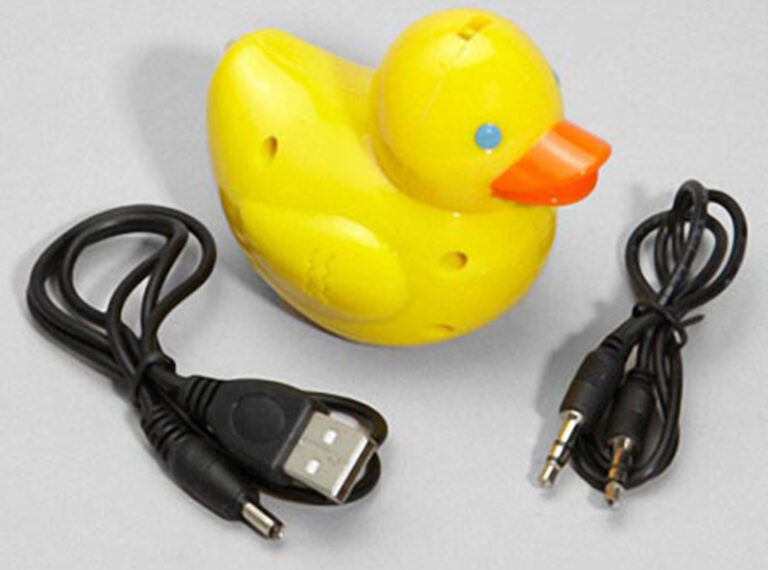 Rubber Duck USB Speaker - Gadizmo.com
