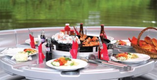 This Glorified Floating Picnic Table could be Yours For the Rock Bottom ...
