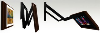 Hidden Vision Flip-Out TV Mount Adds Style and Saves Your Neck ...