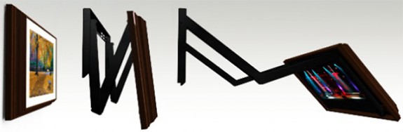 Hidden Vision Flip-Out TV Mount Adds Style and Saves Your Neck ...
