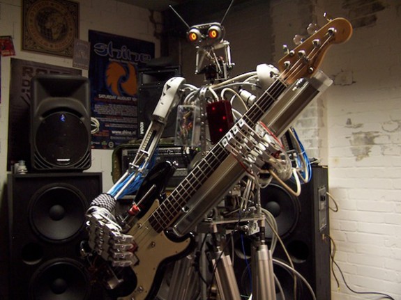 World’s Heaviest Metal Robot Band Compressorhead - Gadizmo.com