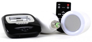 Not The Worlds First Lightbulb Speaker, But Pretty Cool Anyways ...