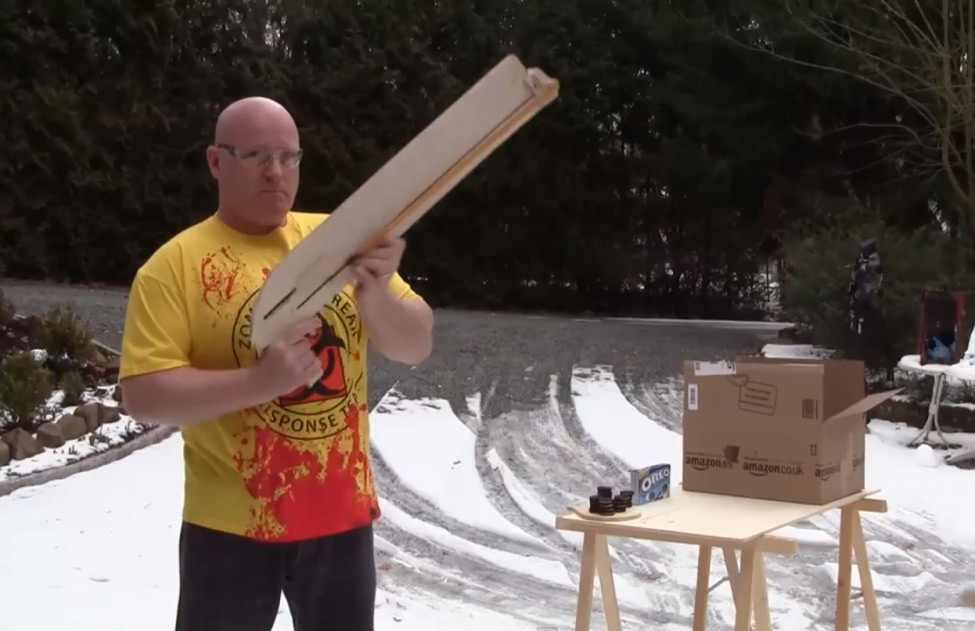 This German Millionaire Guy Made a Separation Slingshot Gun That Shoots ...