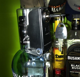 Hands On With the Tantulus Liquor Bottle Lock - Gadizmo.com