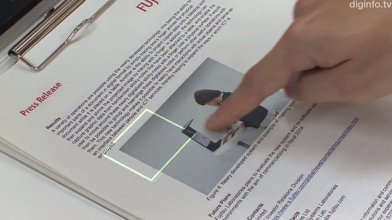 Fujitsu Laboratories New Touch-based Interface Marries Analog & Digital ...